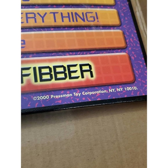 Pressman Toy Co | Games | Vintage 200 Electronic Fib Finder Game | Poshmark